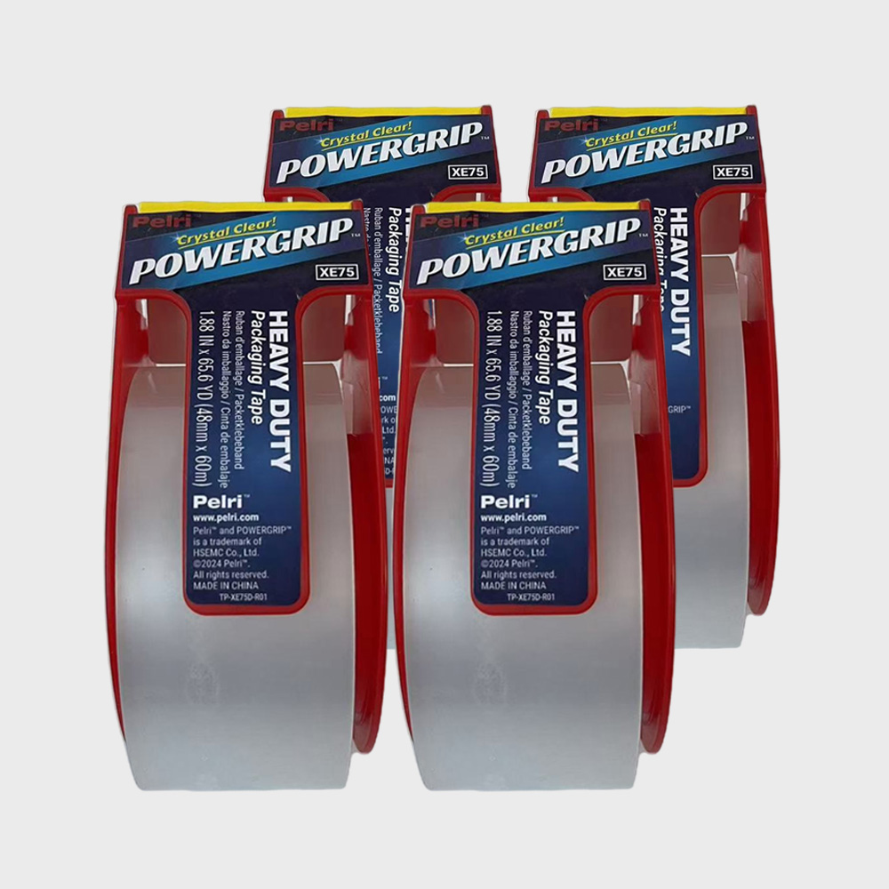 Pelri™ VALUE PACK Heavy Duty Packing Tape with Dispenser 4 Tape Rolls ...