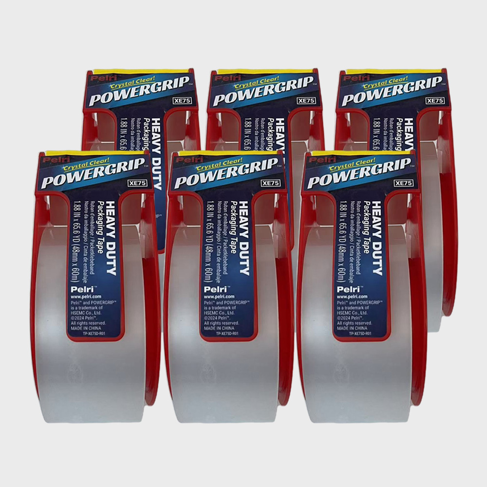 POWERGRIP™ Heavy Duty Packing Tape with Dispenser 6 Tape Rolls – Pelri™